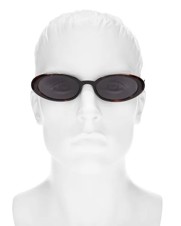 Le Specs Magnifique Oval Sunglasses, 55mm