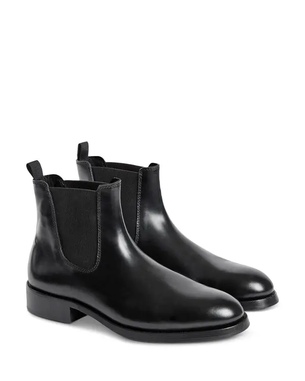 Sandro Leather Chelsea Boots