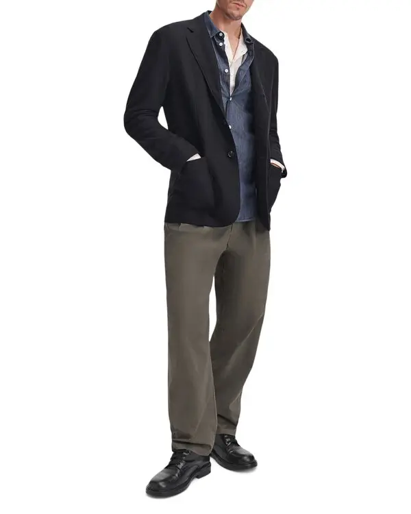 Rag & Bone Becker Wool Blend Knit Sport Coat