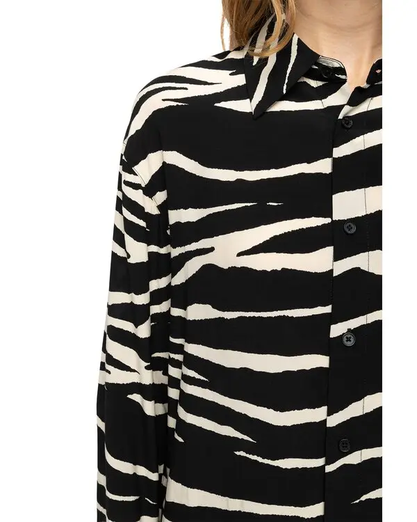 Zadig&Voltaire Tyrica Zebra Print Shirt