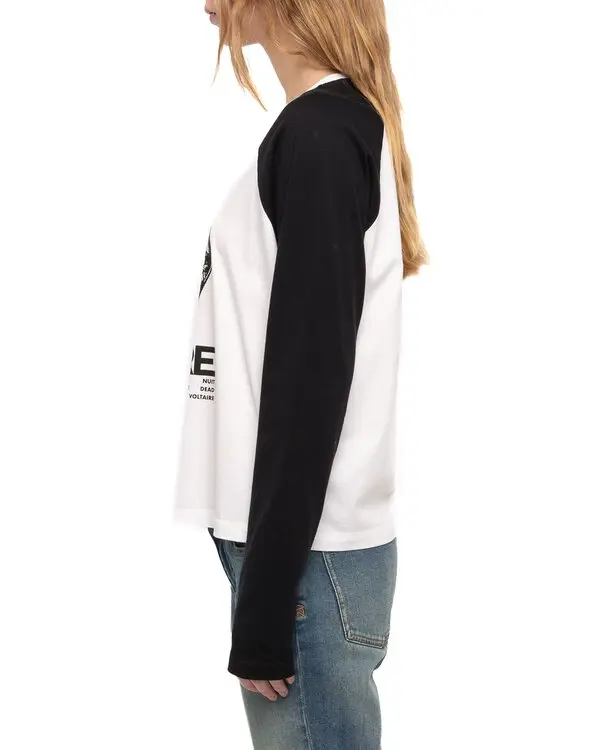 Zadig&Voltaire Walkra Cotton Embellished Tee