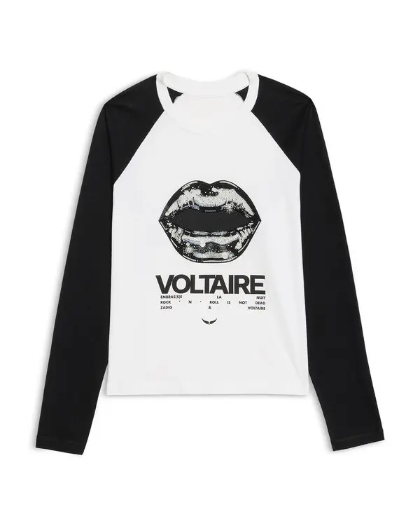 Zadig&Voltaire Walkra Cotton Embellished Tee
