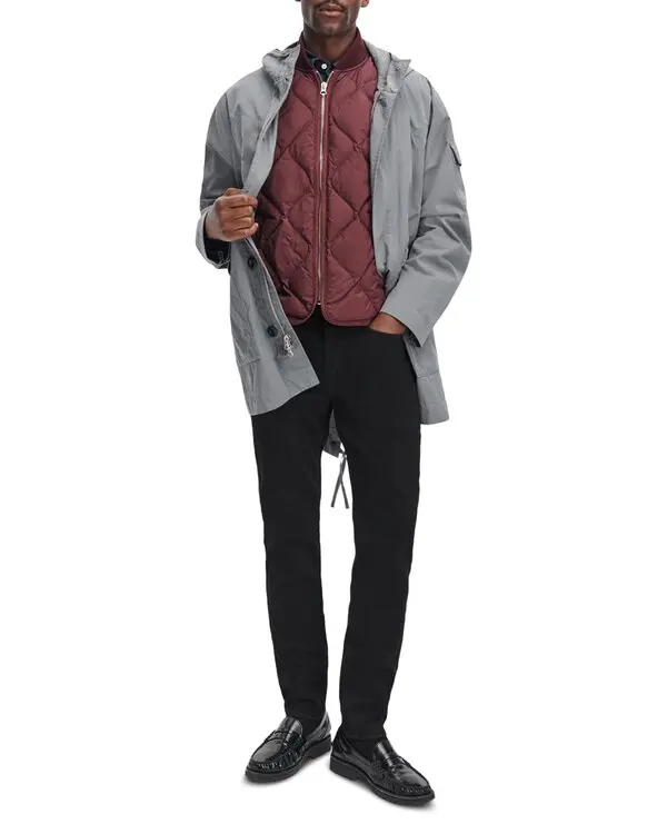 Rag & Bone Dane Stand Collar Quilted Vest