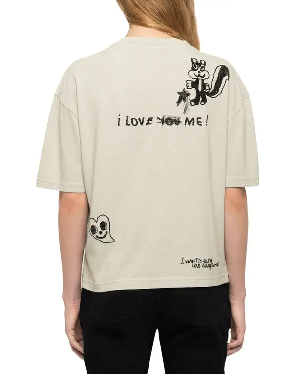 Zadig&Voltaire Taida Embellished Tee