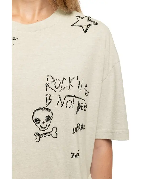 Zadig&Voltaire Taida Embellished Tee