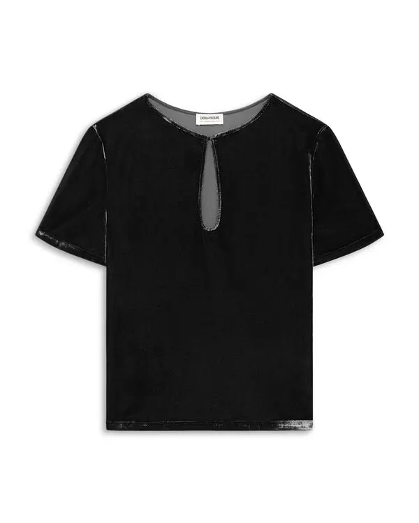 Zadig&Voltaire Tchai Velvet Top