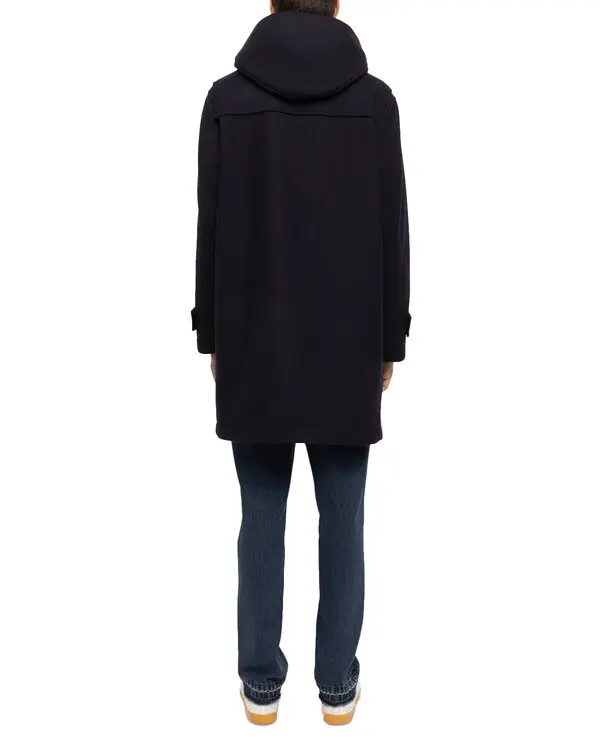 Zadig&Voltaire Mael Wool Blend Hooded Duffle Coat