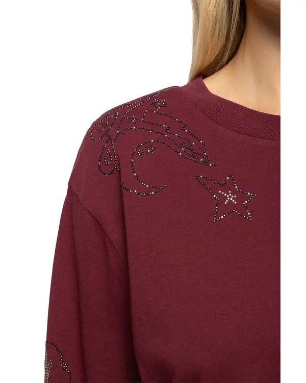 Zadig&Voltaire Iona Cotton Embellished Sweatshirt