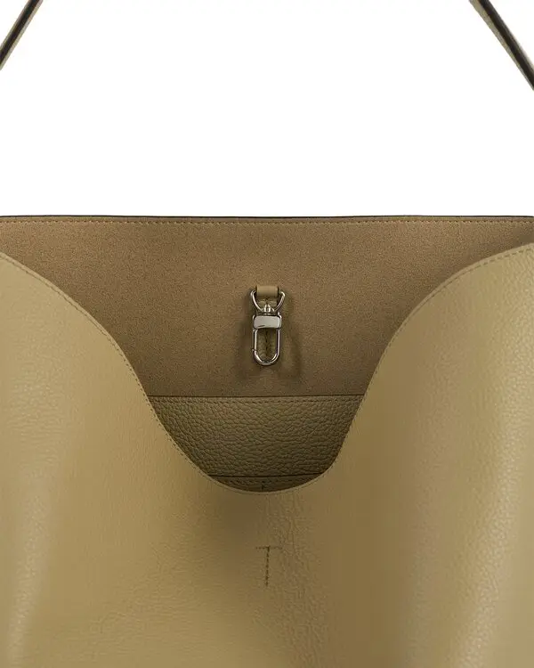 TOTEME Medium Belted Leather Tote Bag