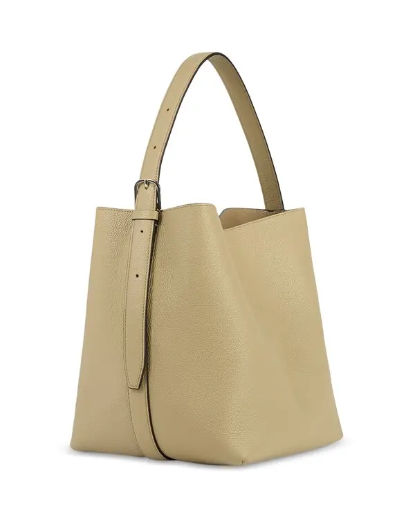TOTEME Medium Belted Leather Tote Bag