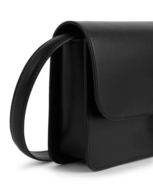 TOTEME T-lock Leather Crossbody Bag