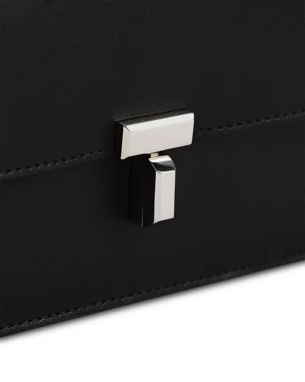 TOTEME T-lock Leather Crossbody Bag