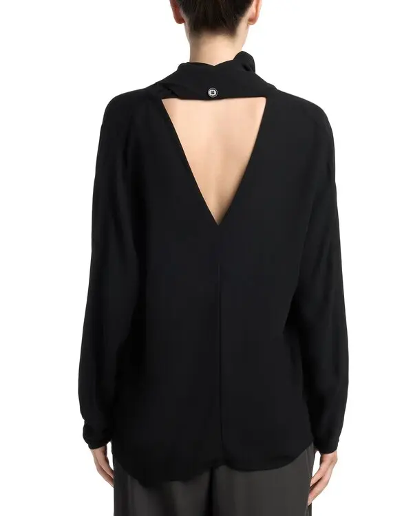 TOTEME Draped Cowl Neck Blouse