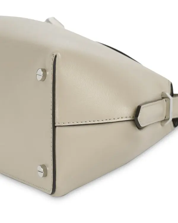 TOTEME T-lock Leather Top Handle Bag