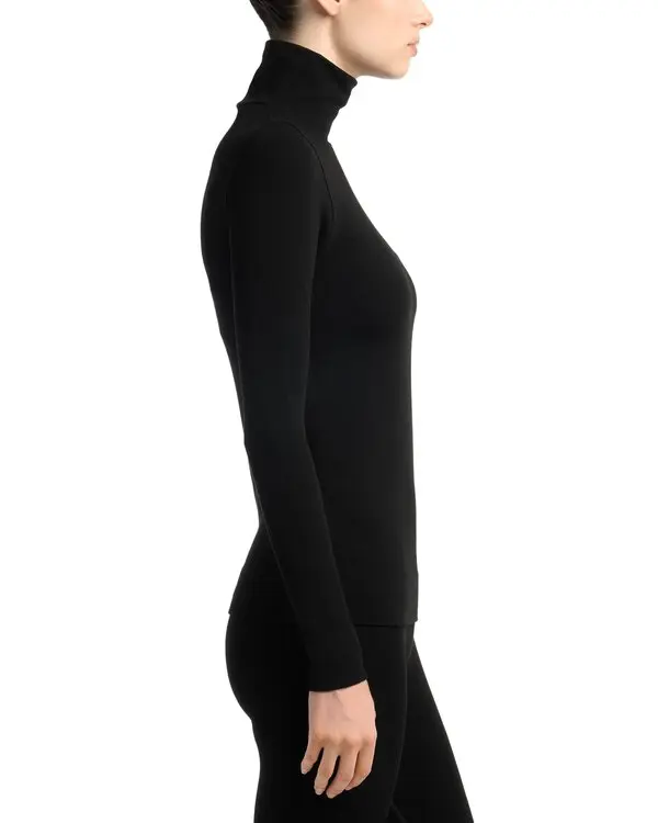 TOTEME Turtleneck Long Sleeve Jersey Tee