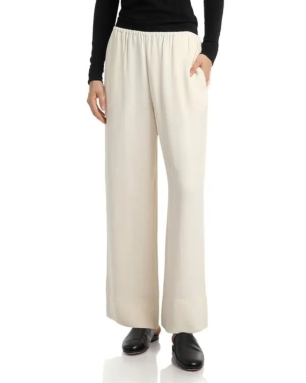 TOTEME Fluid Lounge Trousers - Ecru