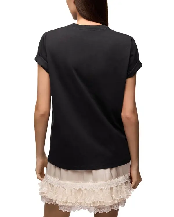GANNI Mushroom Teddy Graphic Relaxed Tee