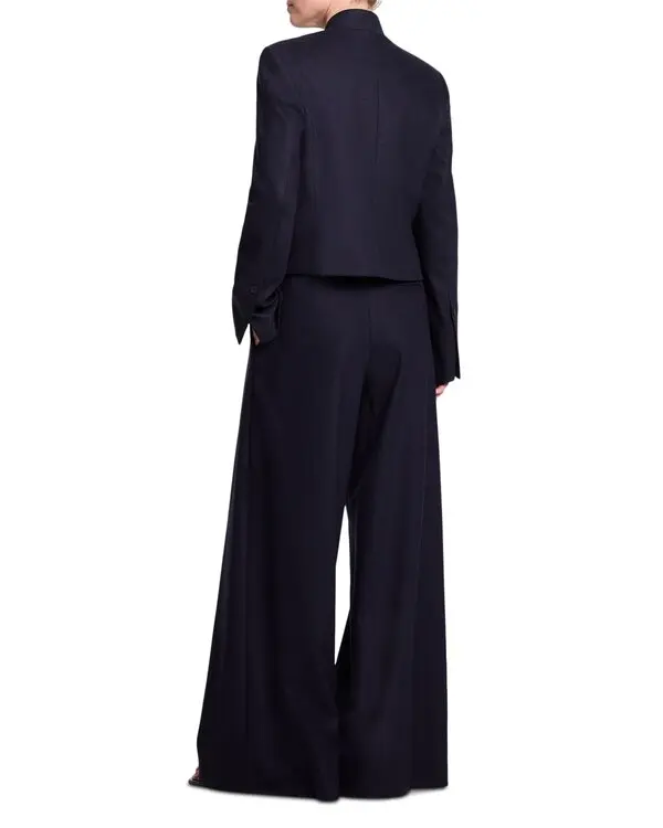 TWP Wool & Cashmere Blend Asymmetrical Blazer