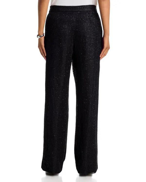 TWP Sulli Embellished Wide Leg Pants