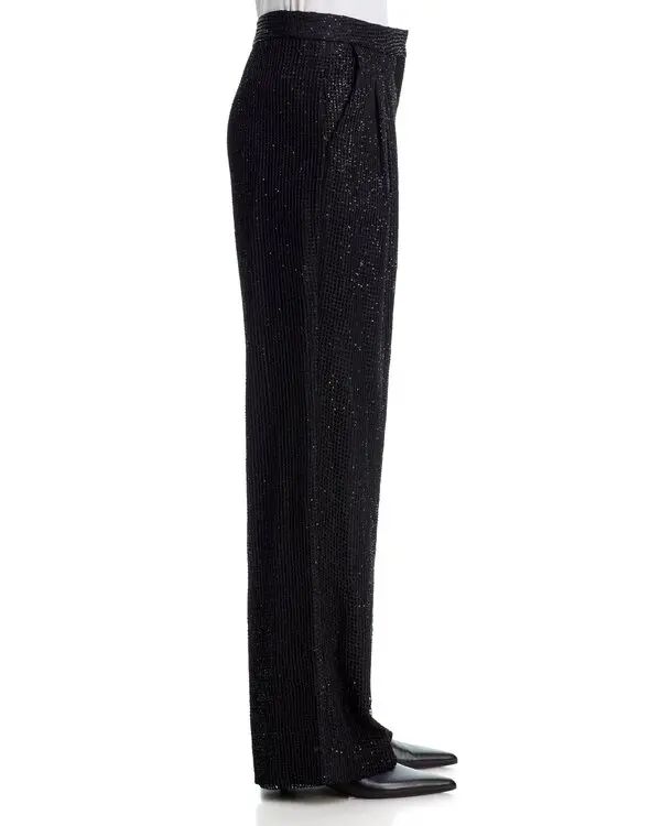 TWP Sulli Embellished Wide Leg Pants