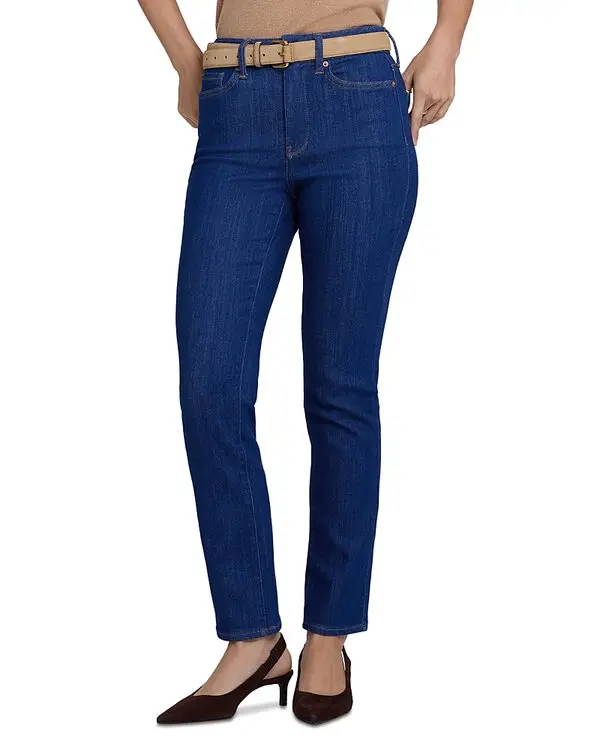 NYDJ Sheri High Rise Straight Jeans
