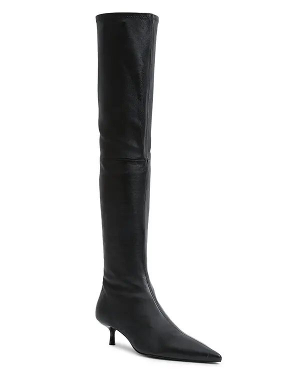 Simkhai Joni Stretch Leather Over-the-knee Boots