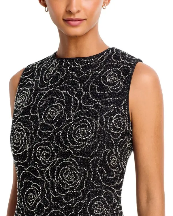 MILLY Ivette Beaded Mini Dress