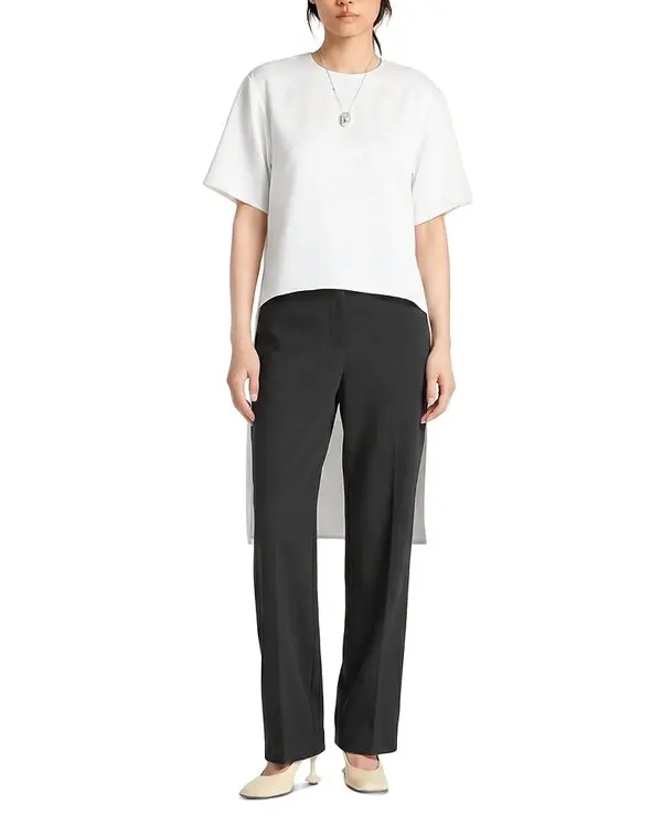 SAINT ART Bess High/low Top - White