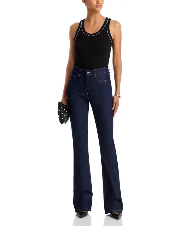 Cinq À Sept Quenta Cotton Stretch Tank Top
