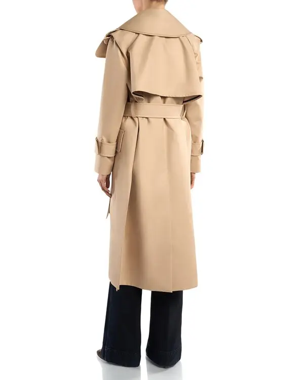 Victoria Beckham Philippa Cotton Trench Coat