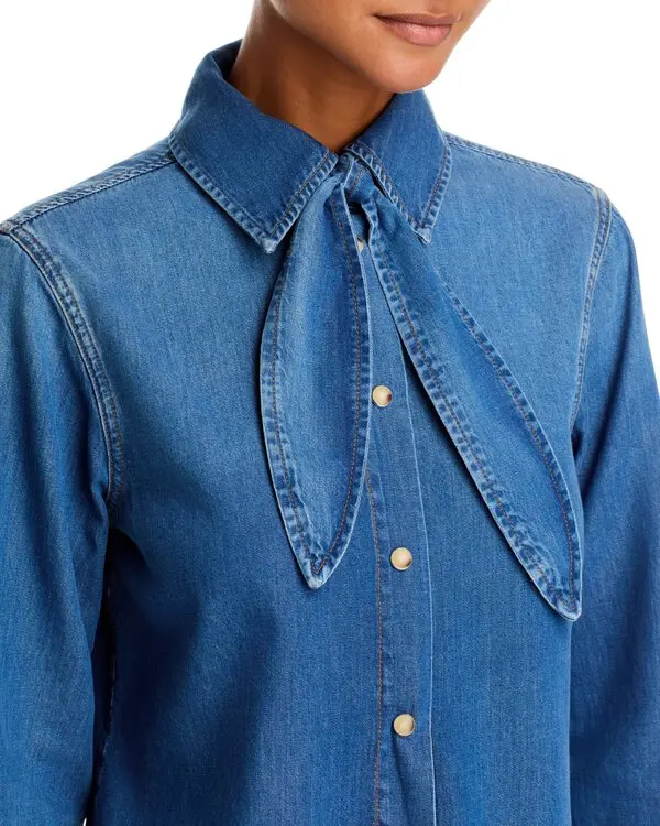 FRAME The Clementine Denim Shirt