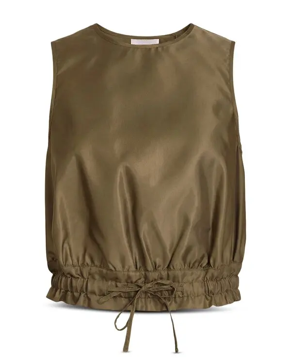 Cinq À Sept Elisabetta Scoop Neck Back Keyhole Top