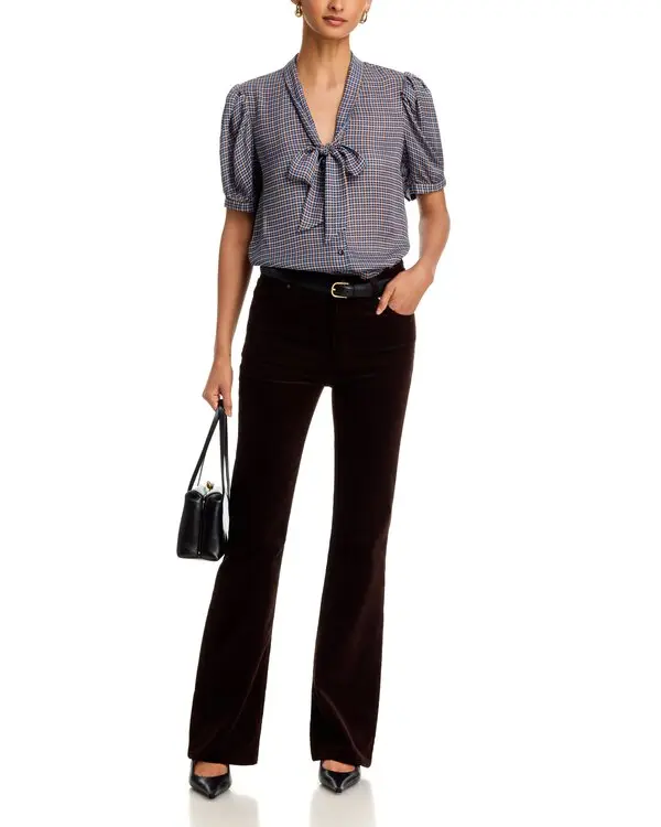 FRAME The Sonnet Silk Blouse