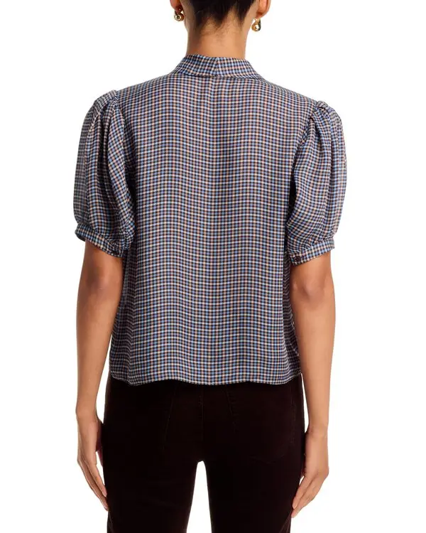FRAME The Sonnet Silk Blouse