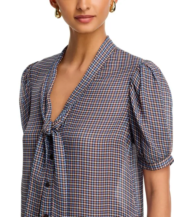 FRAME The Sonnet Silk Blouse