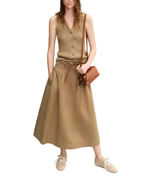 Max Mara Mxmfiorire Knit Waistcoat Dress