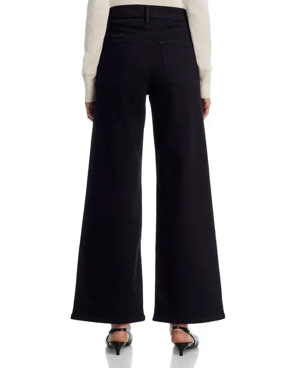 FRAME Pixie Le Slim High Rise Ankle Palazzo Jeans
