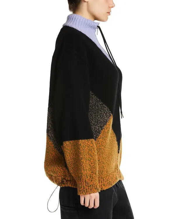Marni Wool & Cashmere Zip Front Jacket