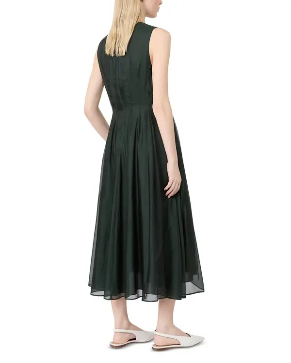 Max Mara Stmwally Organza Midi Dress