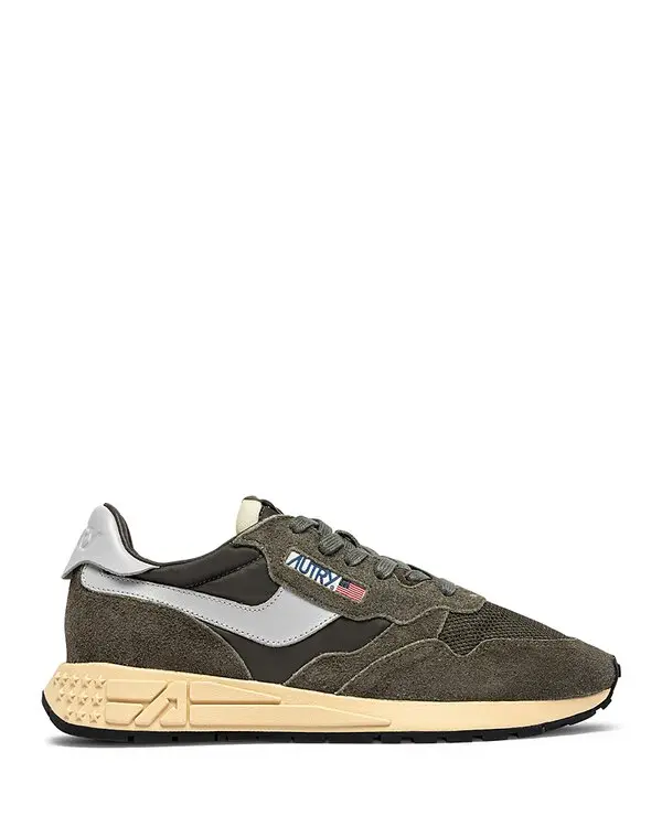 AUTRY Reelwind Suede & Leather Sneakers