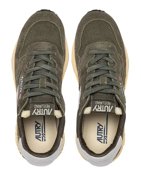 AUTRY Reelwind Suede & Leather Sneakers