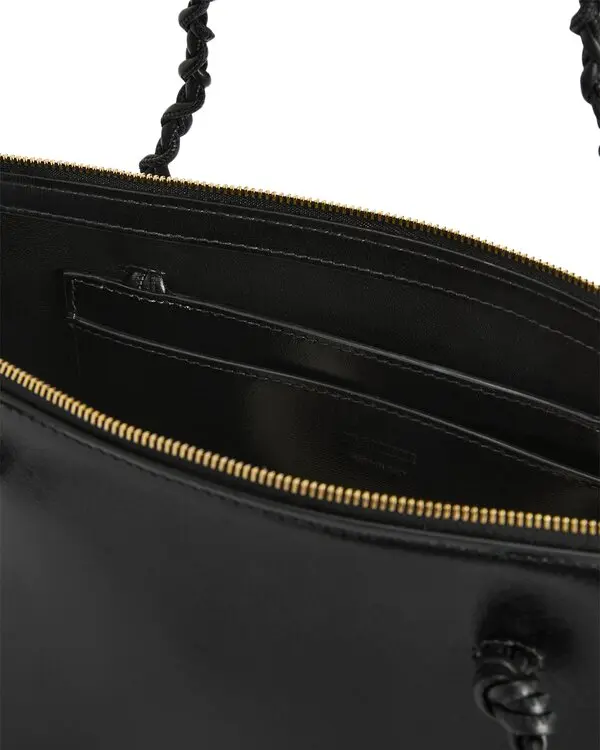 JIL SANDER Tangle Tent Small Leather Shoulder Bag