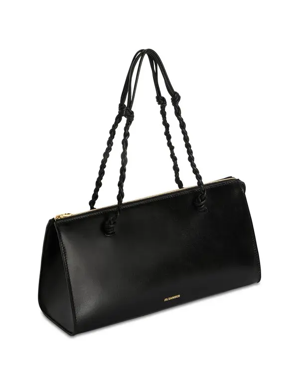 JIL SANDER Tangle Tent Small Leather Shoulder Bag