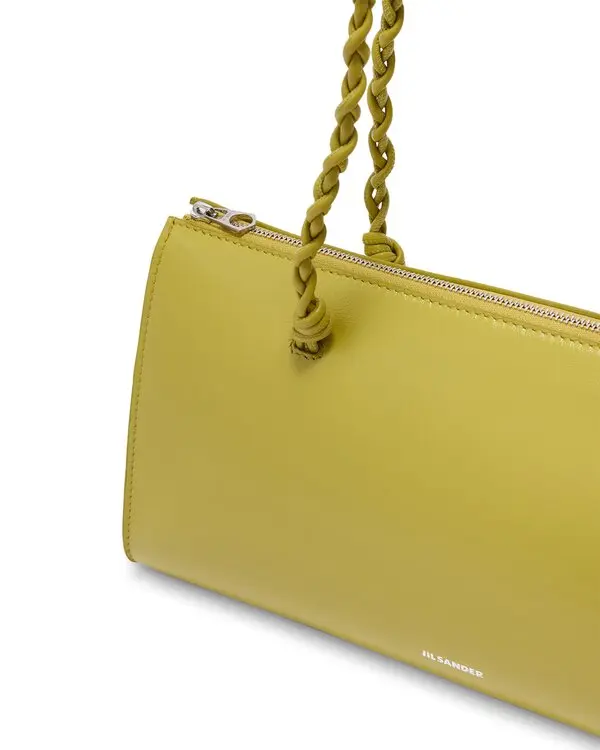 JIL SANDER Tangle Tent Small Leather Shoulder Bag