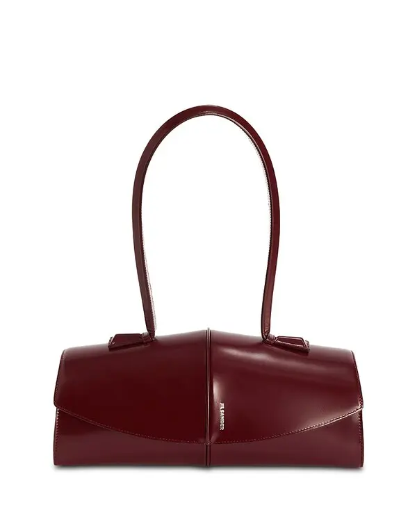 JIL SANDER Linea Small Leather Shoulder Bag