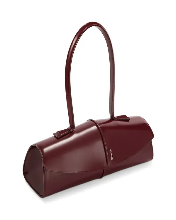 JIL SANDER Linea Small Leather Shoulder Bag