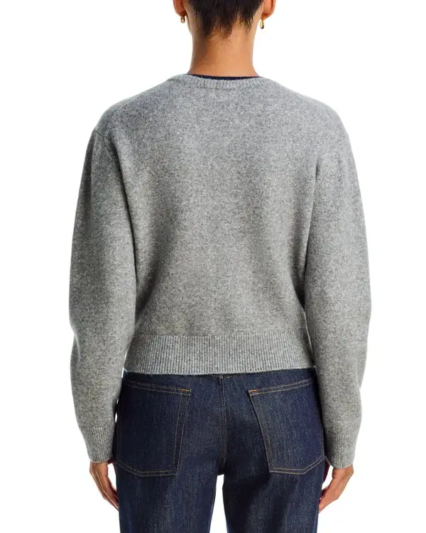 525 America Sloane High V Neck Sweater