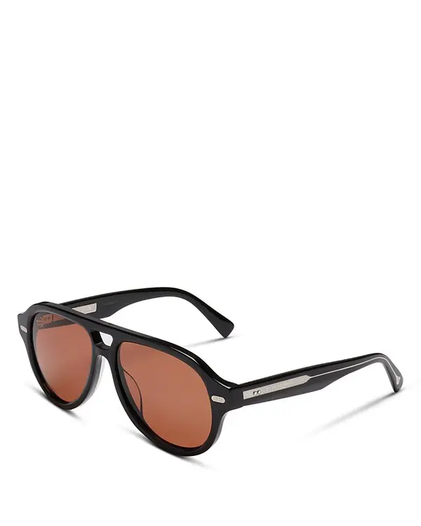 Brunello Cucinelli Aviator Sunglasses - Black