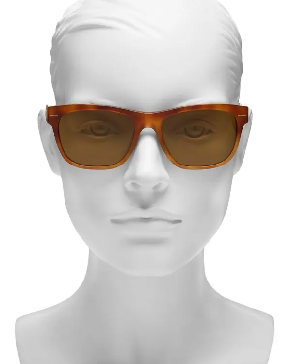 Brunello Cucinelli Pillow Sunglasses, 55mm