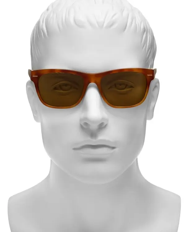 Brunello Cucinelli Pillow Sunglasses, 55mm